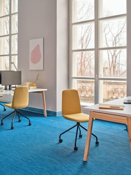 Ulti krzesło tapicerowane z kółkami | .mdd | MDD